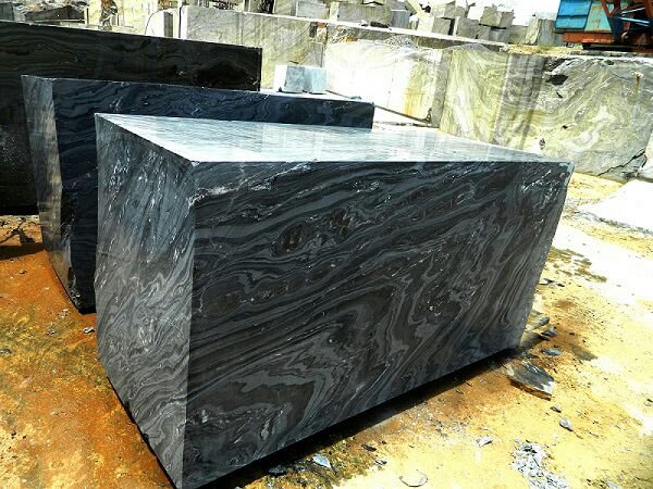 Mercury Black Marble Blocks - Natural Stone Depot Pvt. Ltd